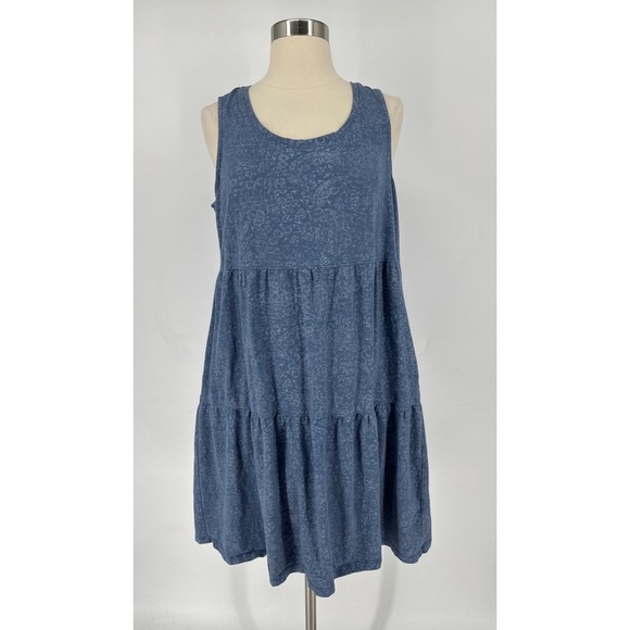 Frye | Dresses | Frye Cotton Blend Sleeveless Layered Knit Dress | Poshmark